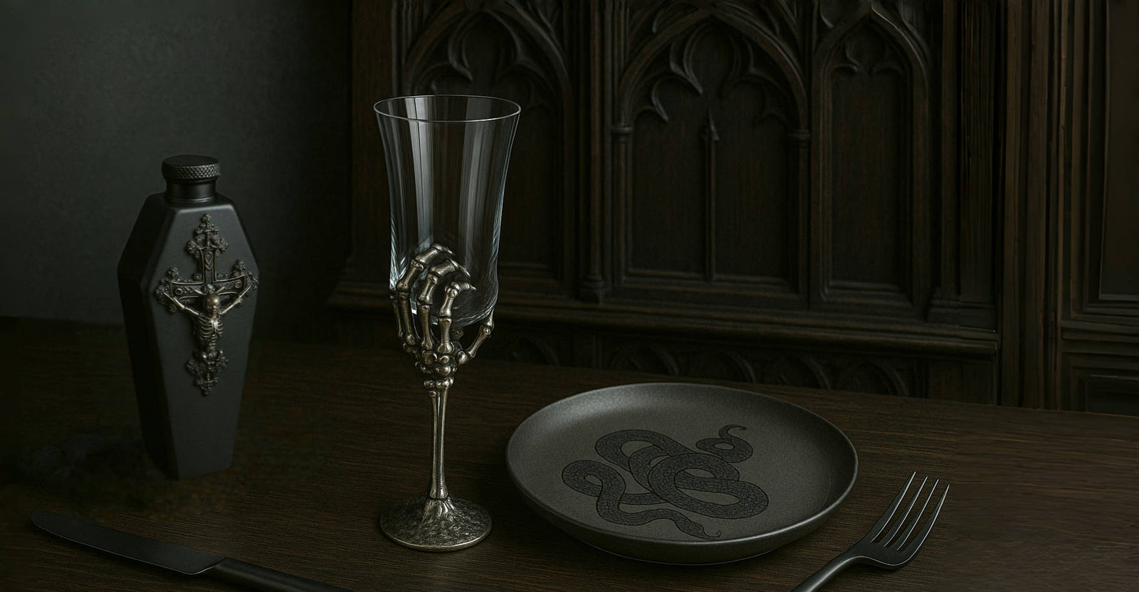 Midnight Gothic Decor–Gothic Home Decor, Jewelry, Ornaments & Bedding